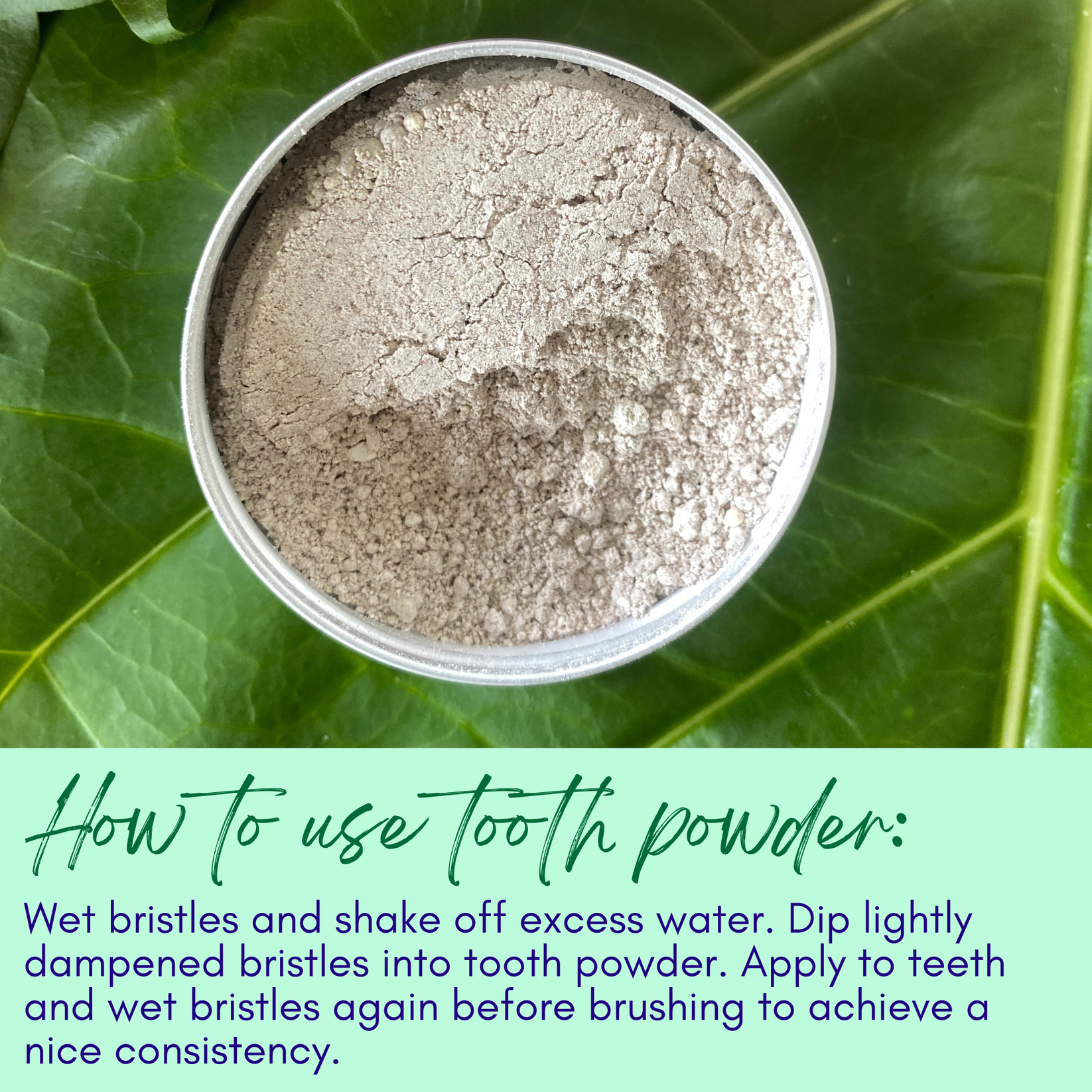 Sweet Cinnamon Tooth Powder with Hydroxyapatite for Enamel Strength ...